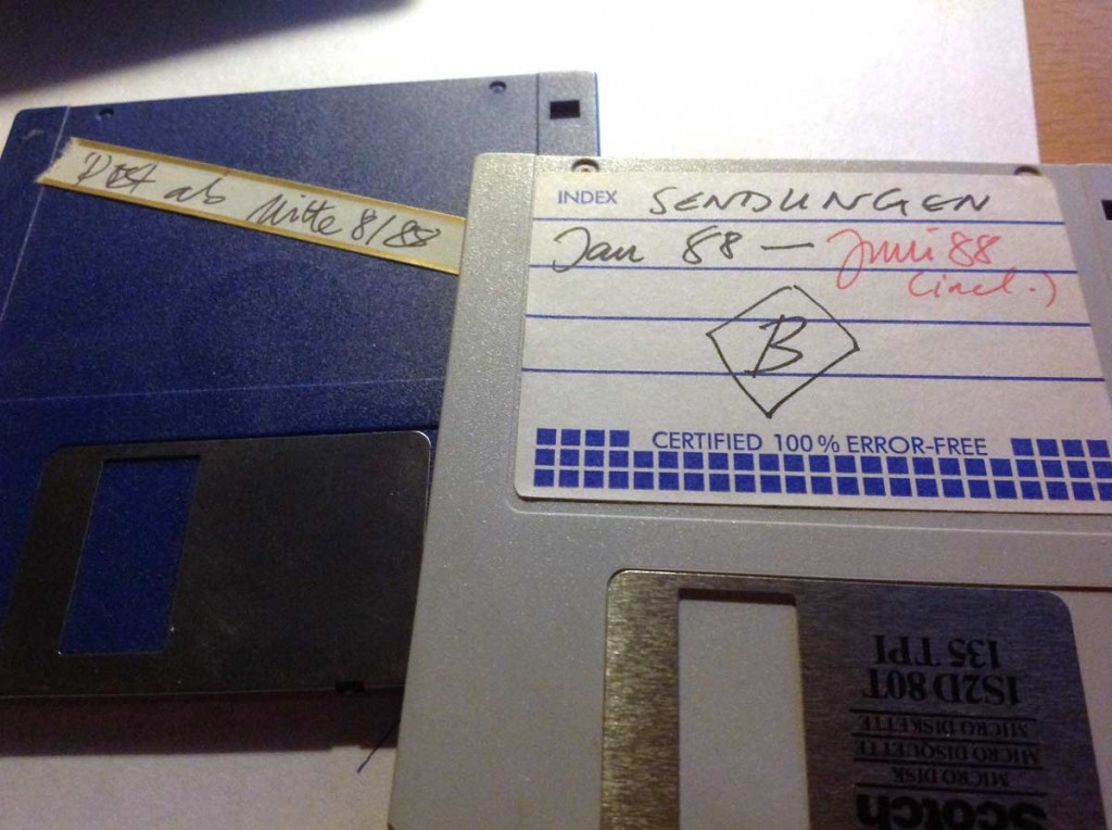 atari ST | alte disketten lesen – uhr