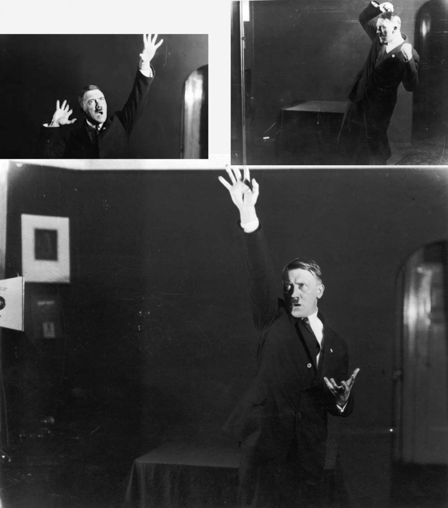 hitler übt | reden halten – uhr